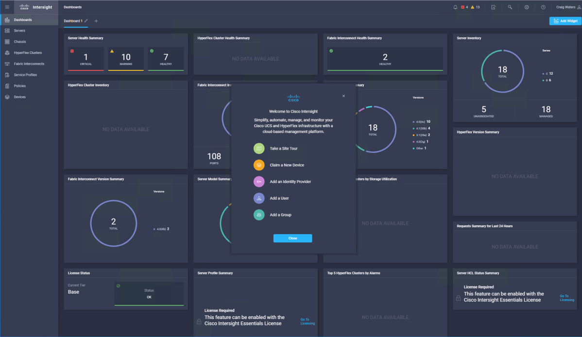 Getting started with Cisco Intersight – Intersight Signup and Initial ...
